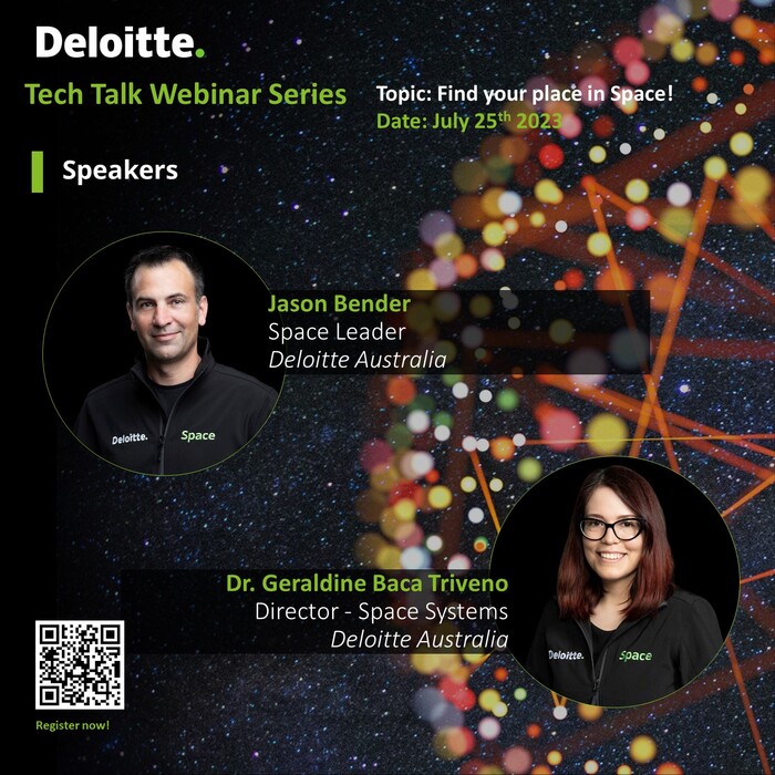 Deloitte Tech Talk 亞太科技趨勢校園線上講座第2場- 7/25 太空科技